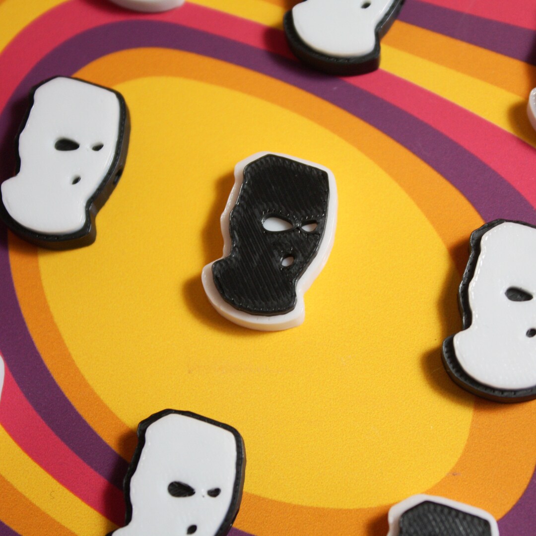 Malaa"ski Mask" Kandi Charm - Etsy