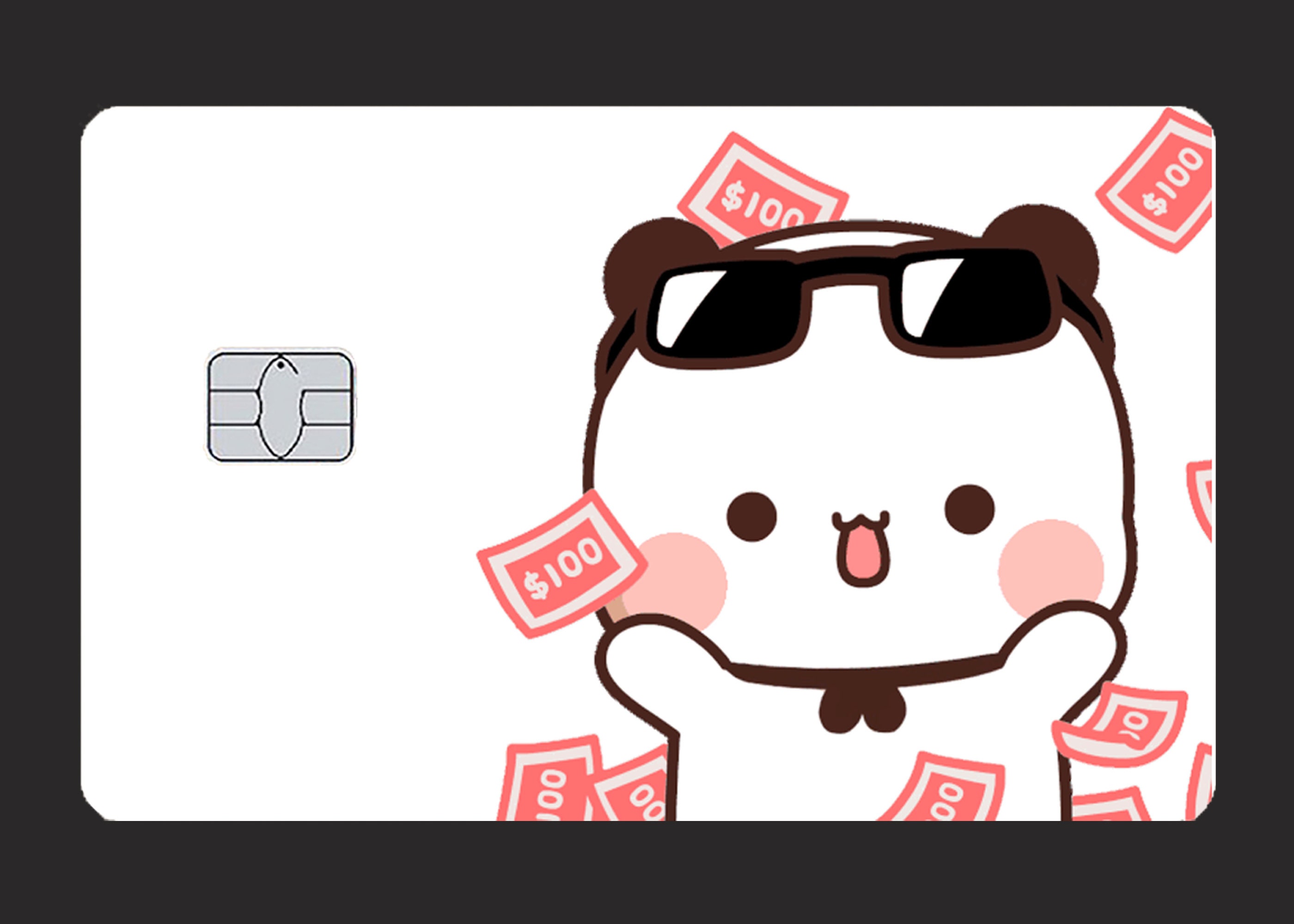 2 Pcs Bubu Dudu Debit Card Skin Stickers Cute Bubududu Bears - Etsy