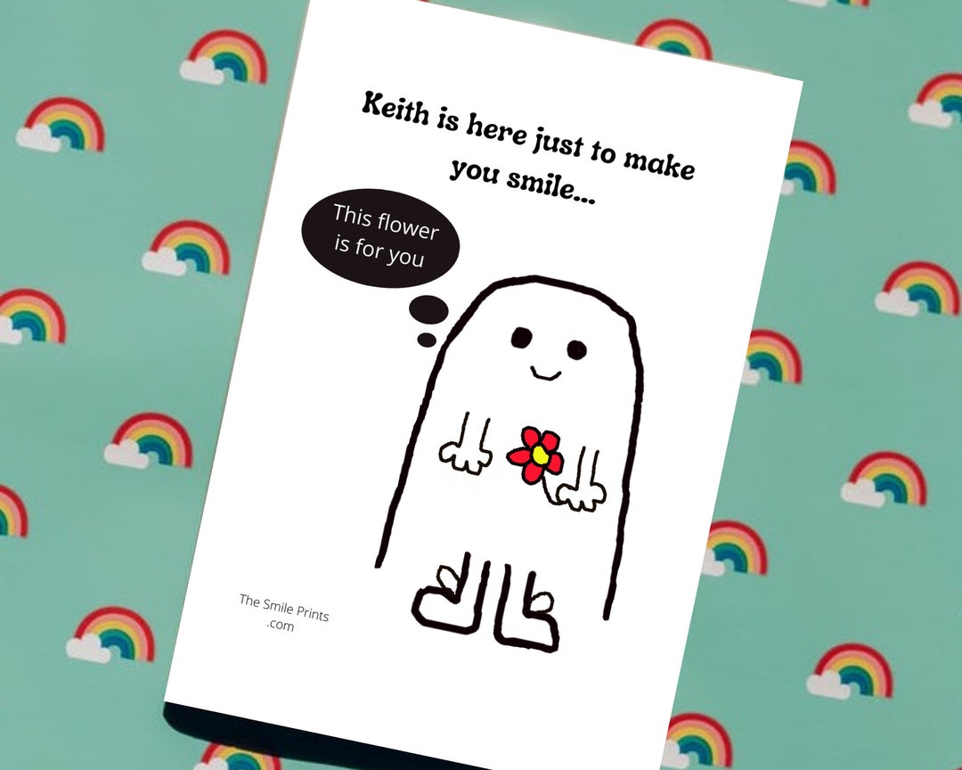 Smile Postcard No. 001 Printable Instant Download Mental - Etsy