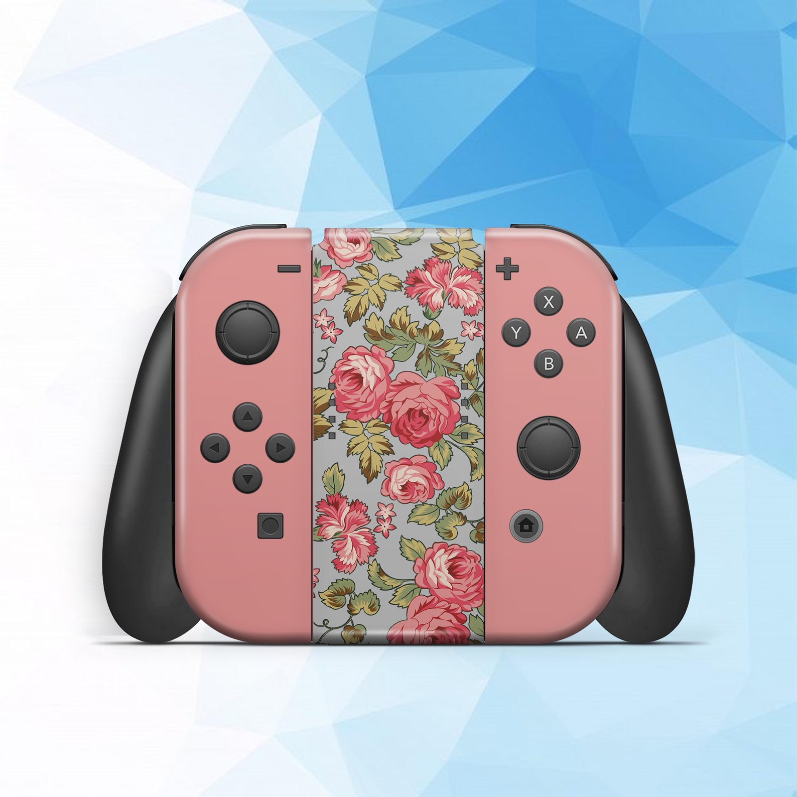 Roses Nintendo Switch Floral Flowers Switch Lite Skin Console | Etsy