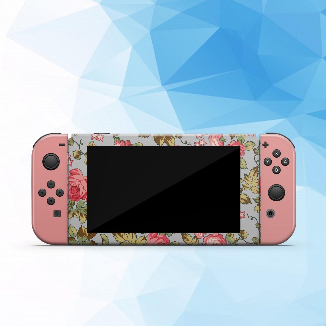 Roses Nintendo Switch Floral Flowers Switch Lite Skin Console | Etsy
