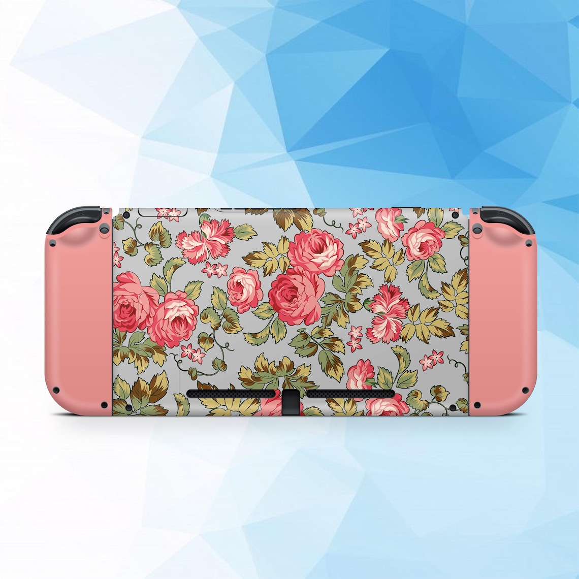Roses Nintendo Switch Floral Flowers Switch Lite Skin Console | Etsy
