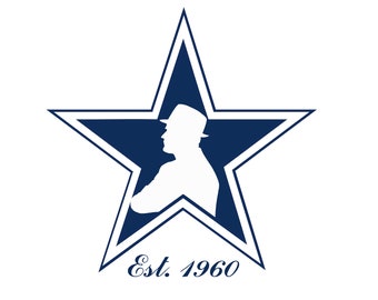 Dallas Cowboy Star Stencil | Etsy New Zealand