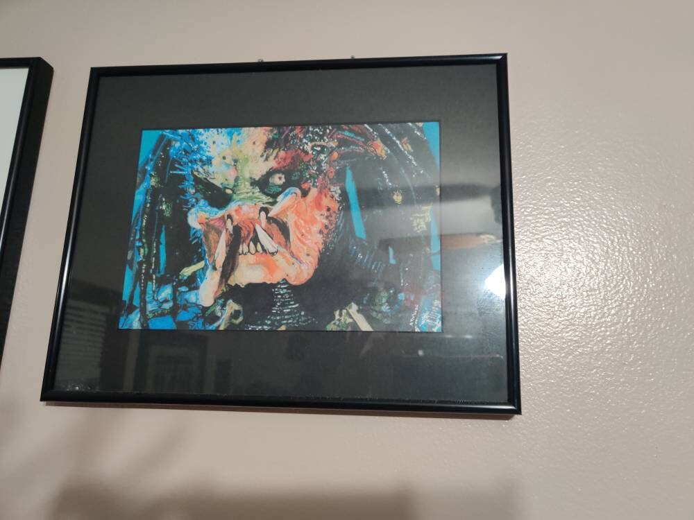 Predator Yautja Color Pencil Print 8x10 - Etsy