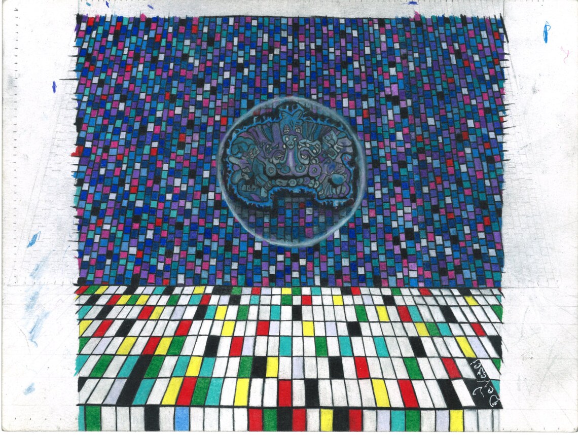 Breakthrough Color Pencil Drawing Digital Print 8x10 - Etsy Hong Kong