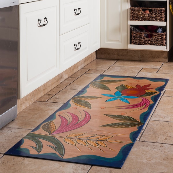 Hand Painted Rug - Etsy