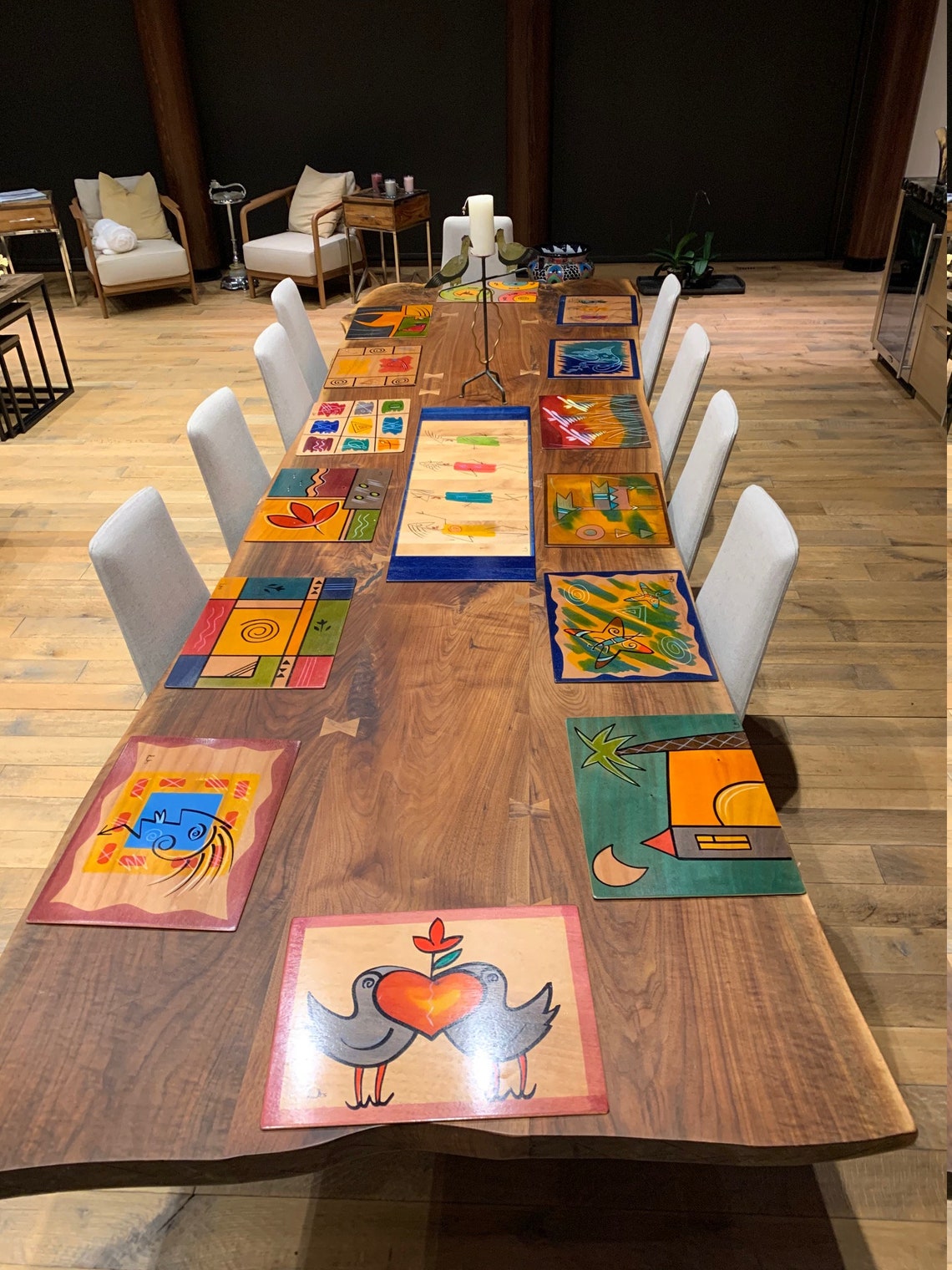 Unique Heat Resistant Wood Table Mats for Everyday Use - Etsy