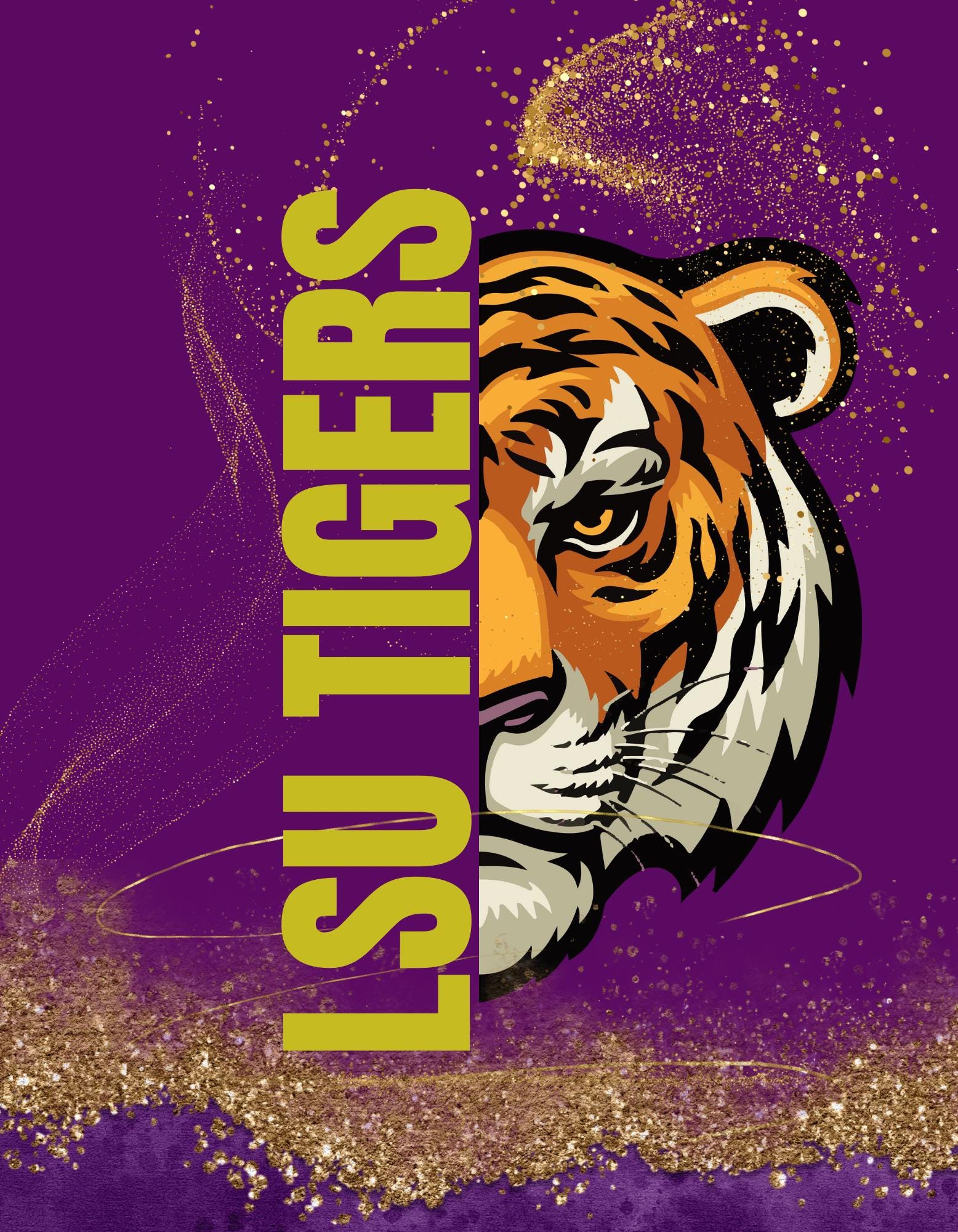 Tiger Fan(lsu) - Etsy