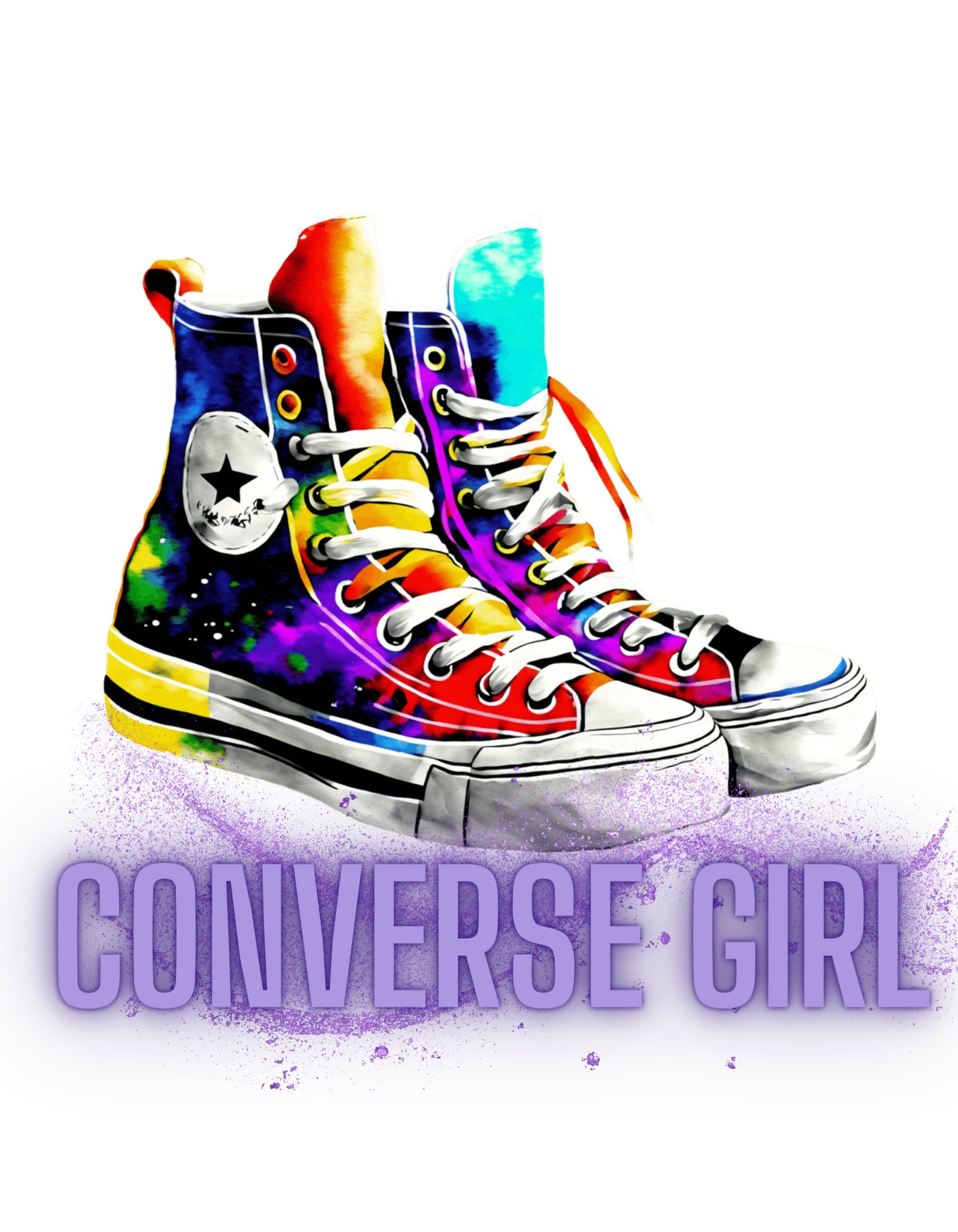 Women Converse Sneaker Design - Etsy