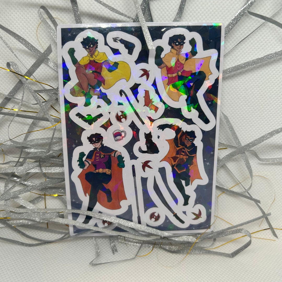 Batboys as Birds Sticker Sheet - Etsy