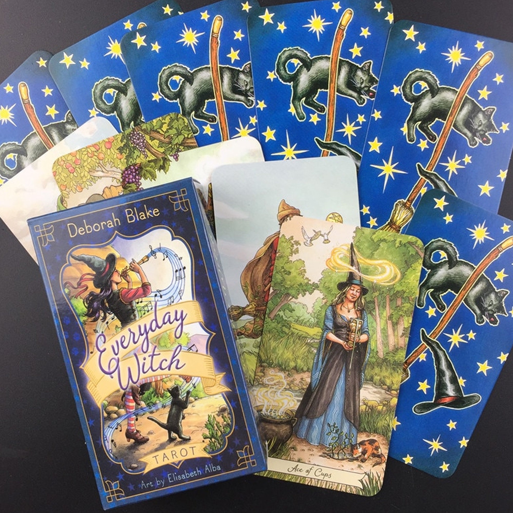 Everyday Witch Tarot Deck with Colorful Art Illustrations | Etsy