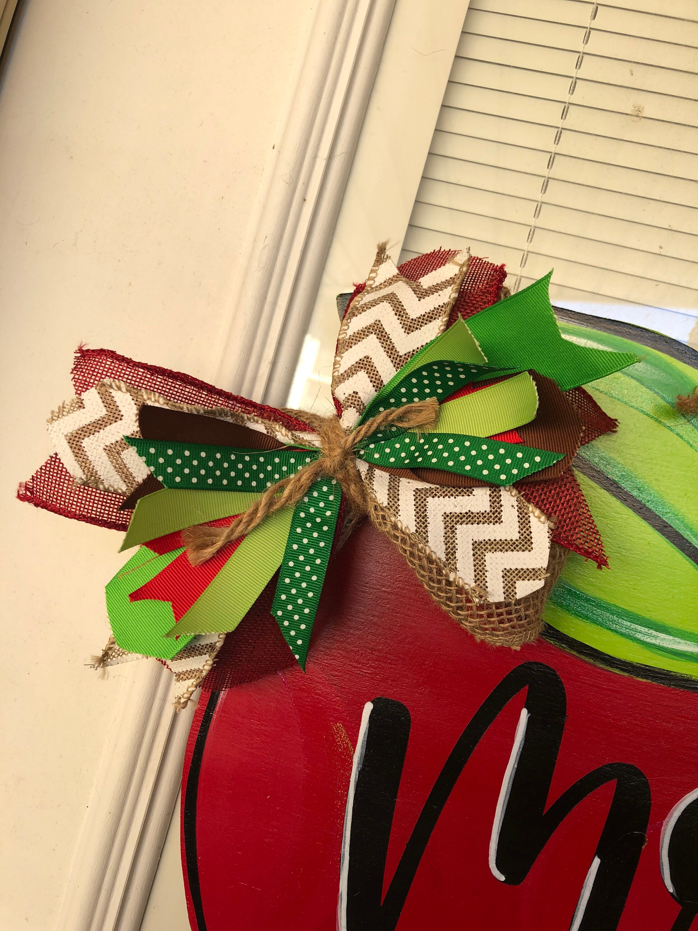 Teacher Appreciation Day Door Hanger Apple Teacher - Etsy