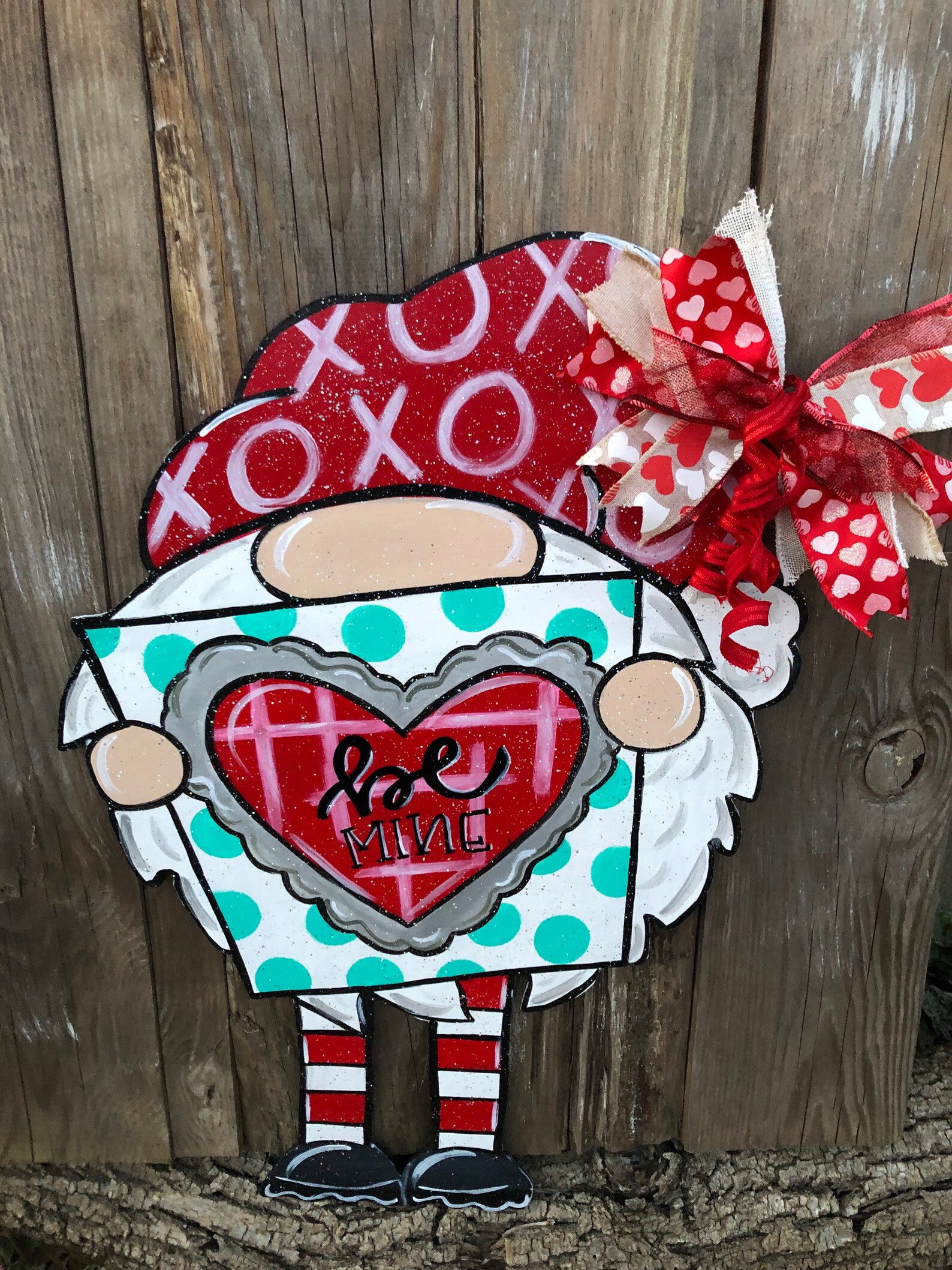 Valentines Day Gnome Door Hanger, Gnome Door Hanger, Valentines Door ...