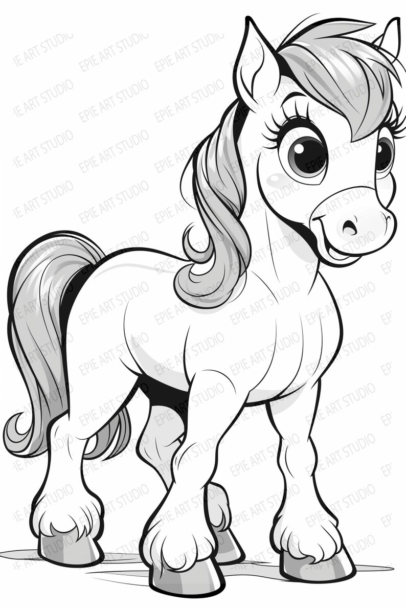 100 Coloring Pages of Cute Animals. Good for Both Adults and Children ...