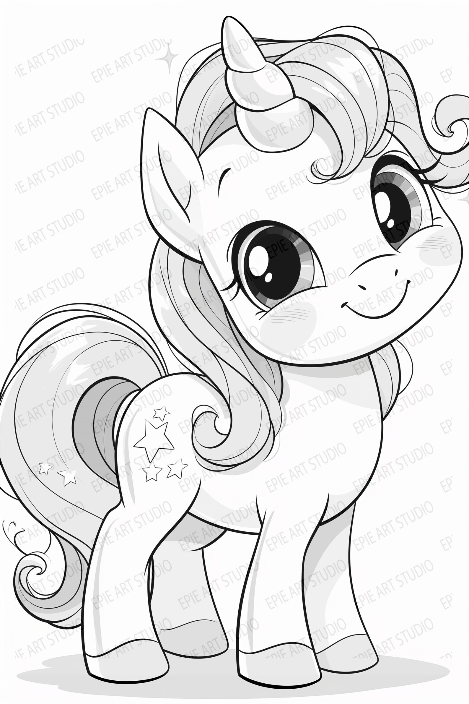 100 Coloring Pages of Cute Animals. Good for Both Adults and Children ...