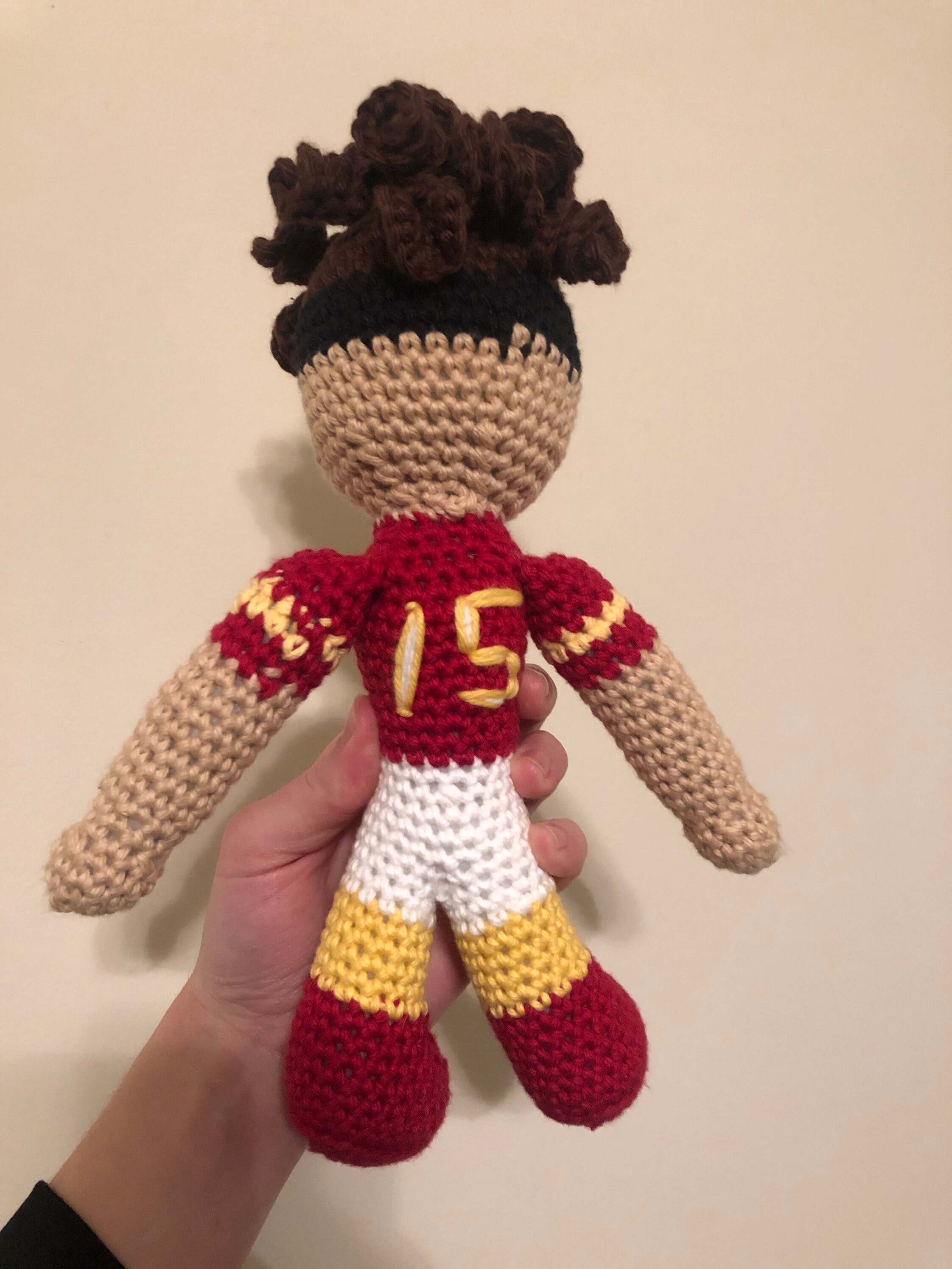 Patrick Mahomes Crochet Pattern - Etsy