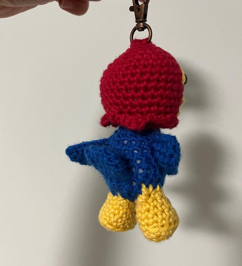 Jayhawk Keychain Crochet Pattern - Etsy