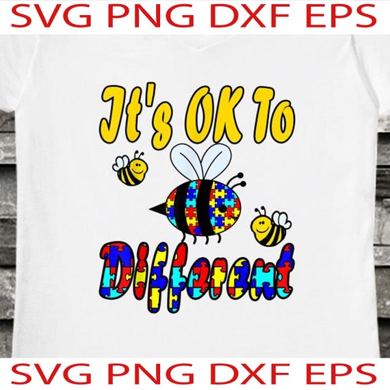 It's Ok to Be Different Svg Cricut File | Etsy