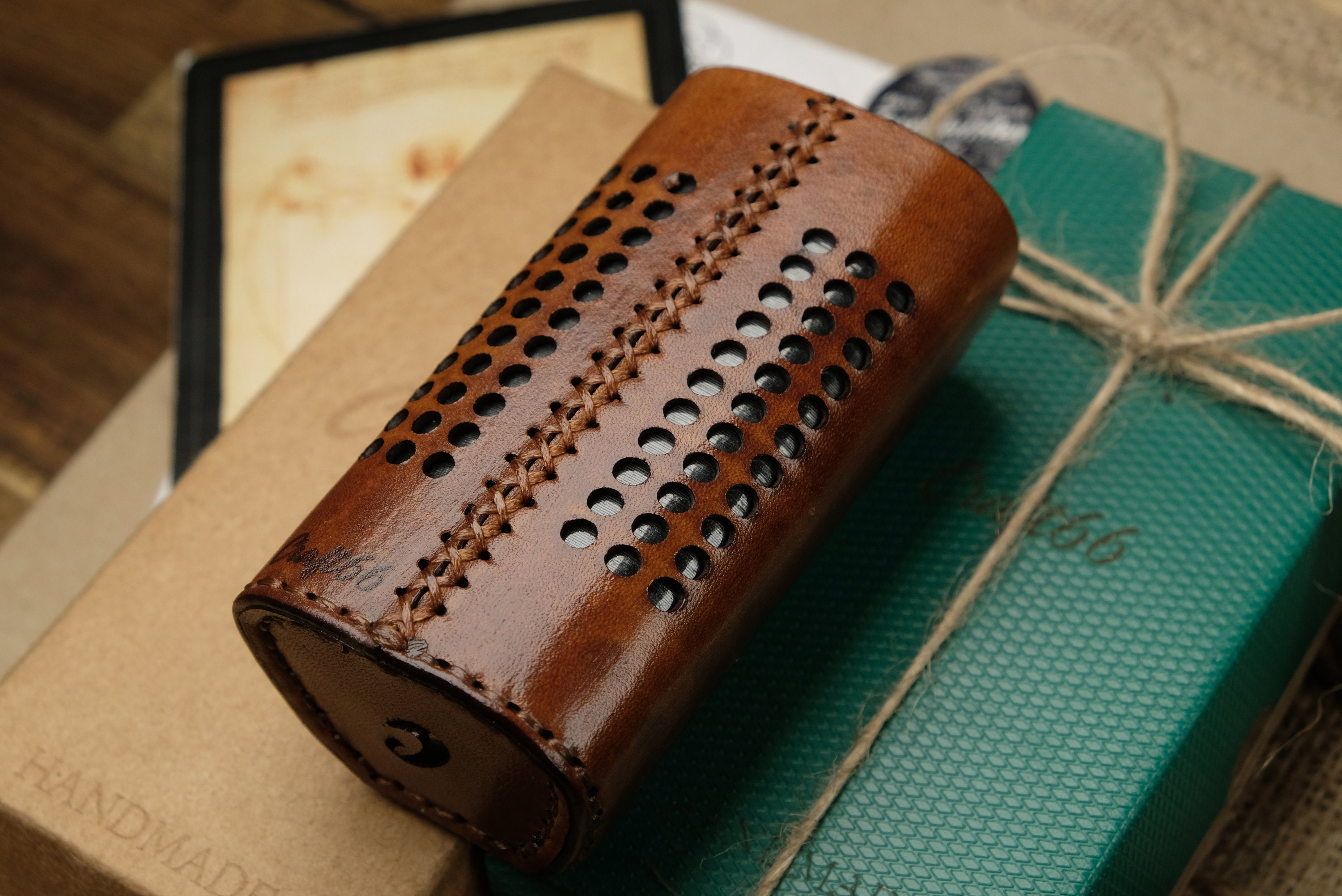 Odin V2 Dovpo 200W Dual 21700 Leather Case | Sleeve | Cover- Please ...
