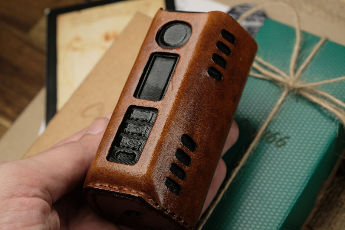 Odin V2 Dovpo 200W Dual 21700 Leather Case | Sleeve | Cover- Please ...