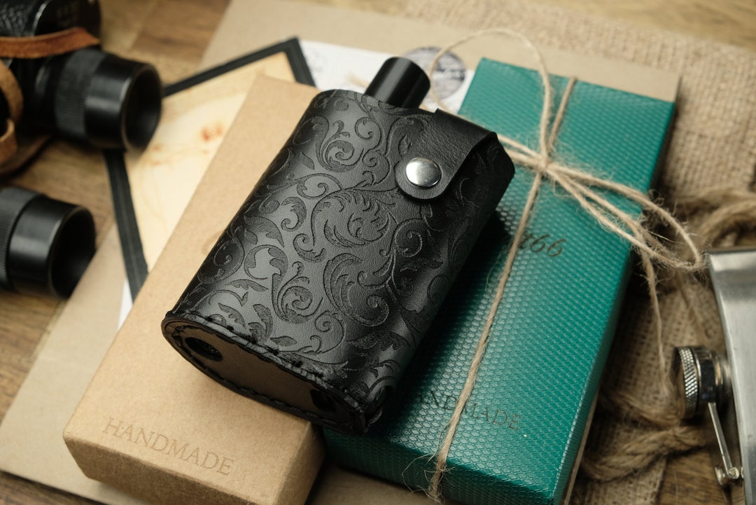 Tiny Might 2 Leather Case Model With TOP CAP Leather Sleeve Leather ...