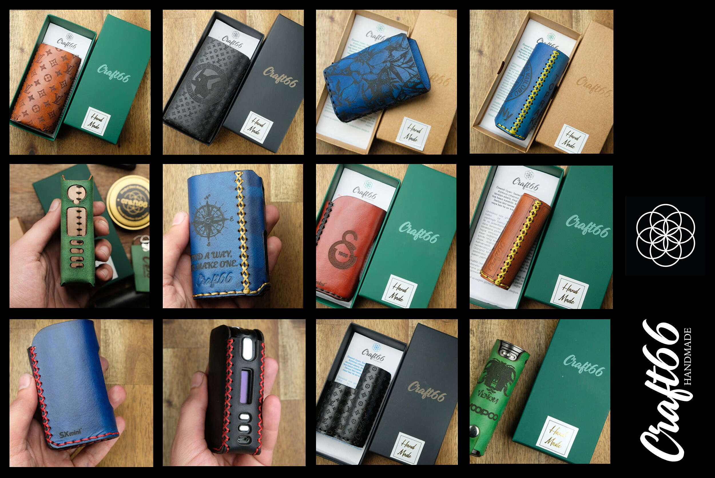 Lostvape Centaurus DNA 250C Leather Case Sleeve Cover No: - Etsy