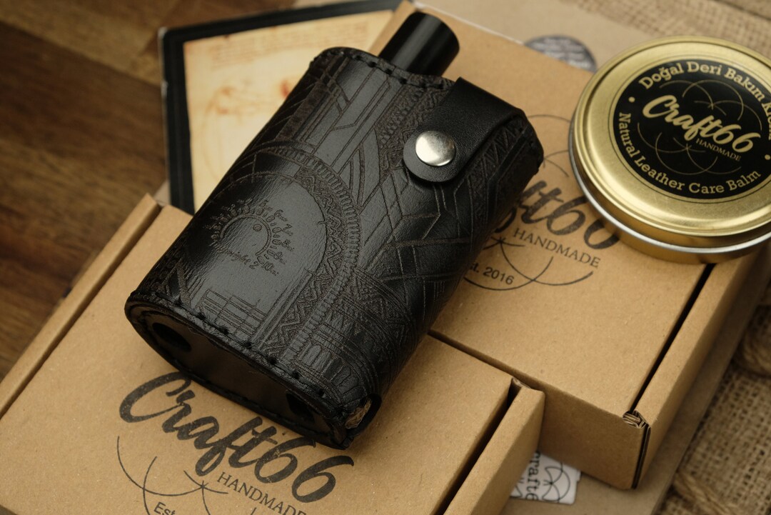 Tiny Might 2 PREMIUM Work Leather Case Model With TOP CAP Leather ...