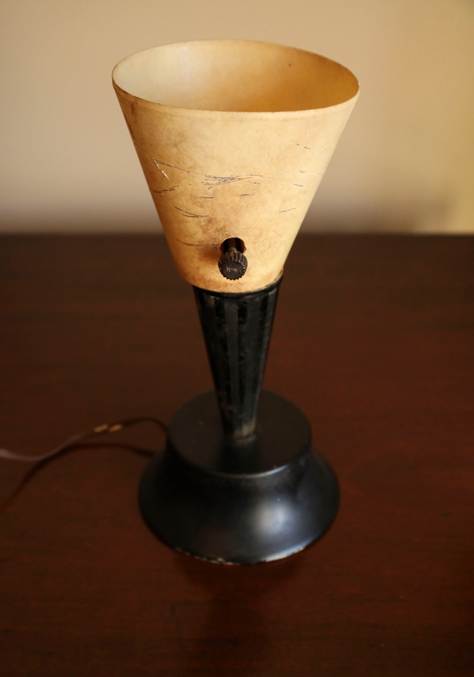 Vintage Leviton Lamp Bedside or Desk Lamp Paper Shade - Etsy 日本