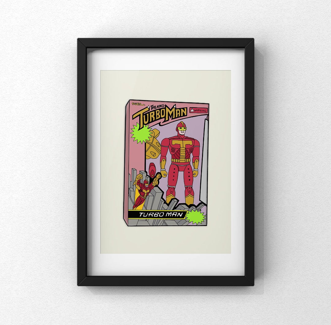 Turbo Man Print | Printable Wall Art | Turbo Man Print Poster | Turbo ...