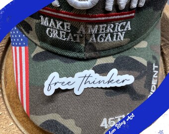 Free Thinker Truth Seeker Freedom Keeper Sticker Freedom of - Etsy