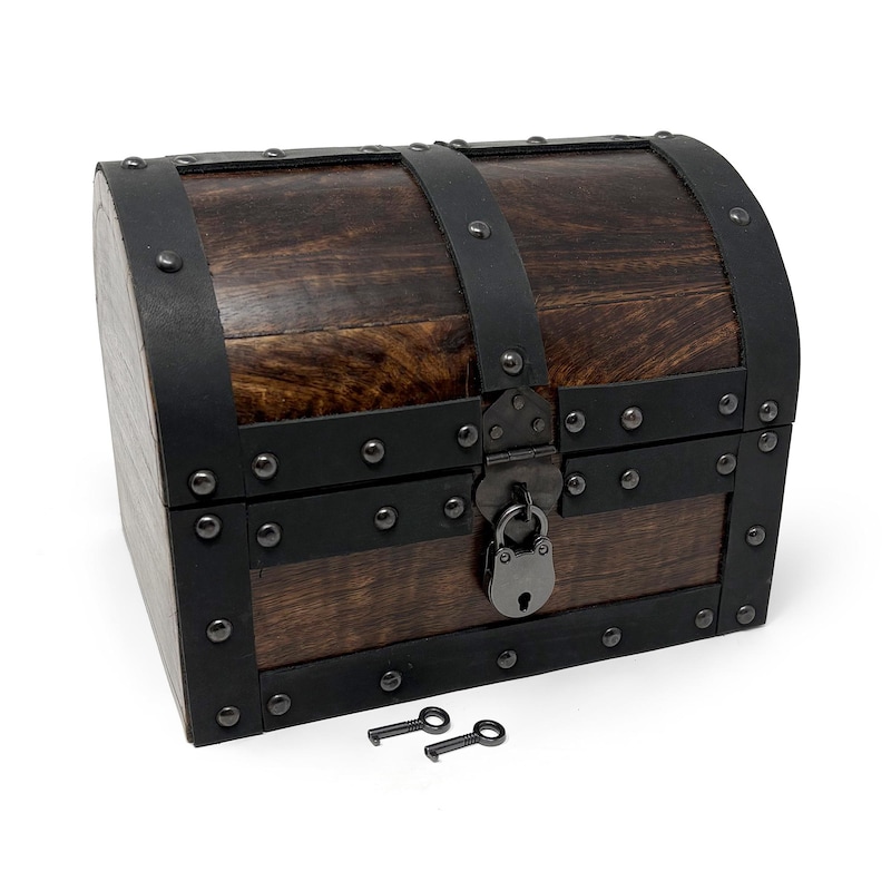 Leather Keepsake Chest - Etsy