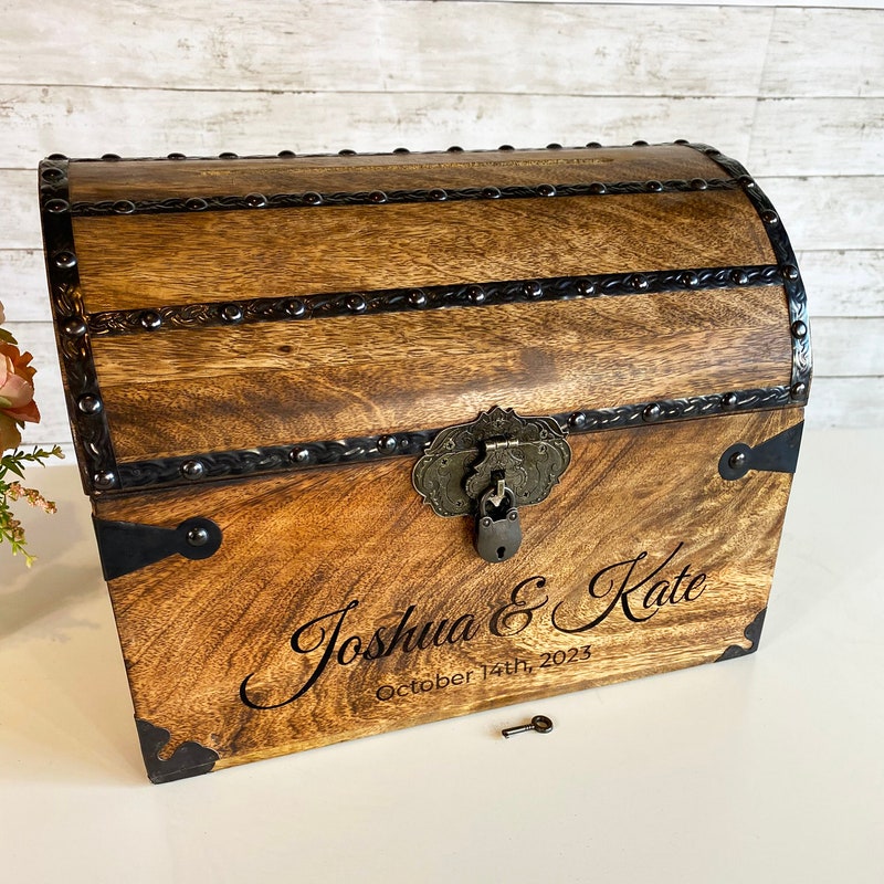 Antique Lock Box With Key - Etsy