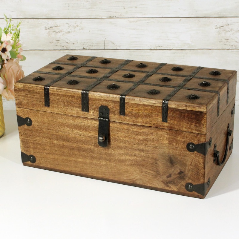 Wooden Chest - Etsy