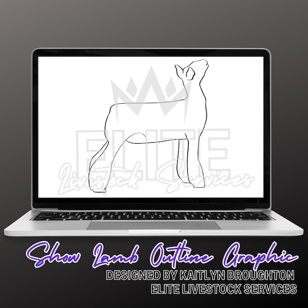 Lamb Outline - Etsy