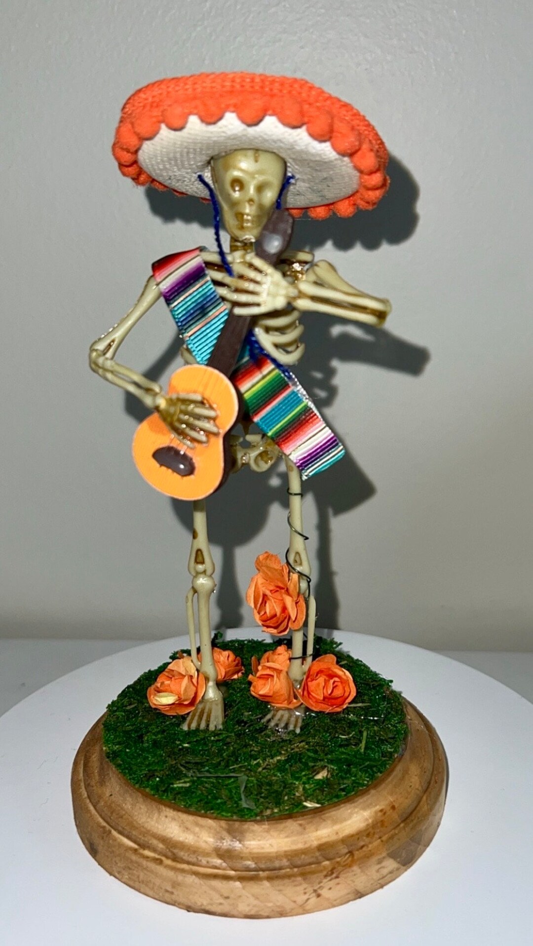 Mexican Skeleton Mariachi Gothic Skull Decoration Goth Dia De Los ...