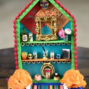 Coco the Book of Life Day of the Dead Dia De Los Muertos Nicho Ofrenda ...
