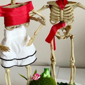 Puerto Rican Skeleton Couple Gothic Boricua Skull Decoration Goth Taino ...