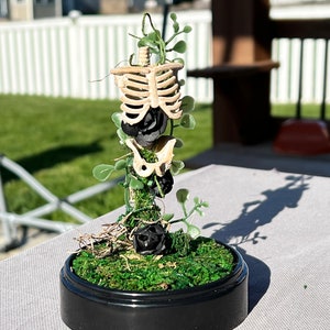 True Love Never Dies Skeleton Rib Cage Decoration Gothic Decor Goth ...