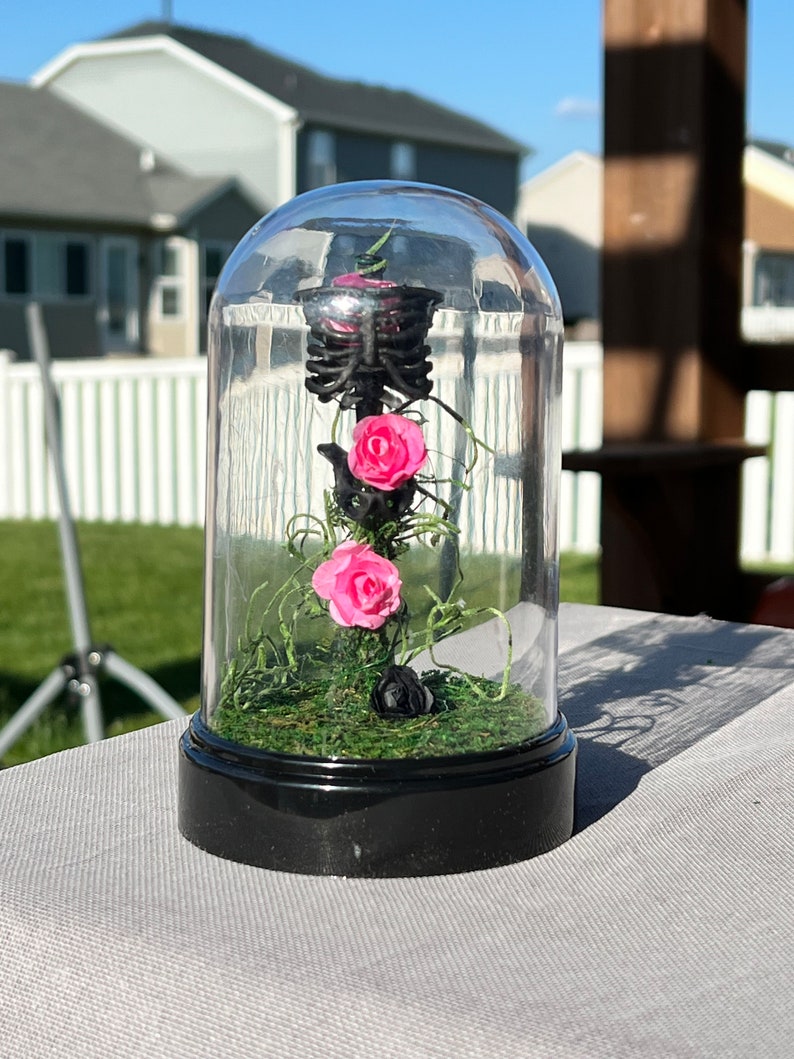 True Love Never Dies Skeleton Rib Cage Decoration Gothic Decor Goth ...