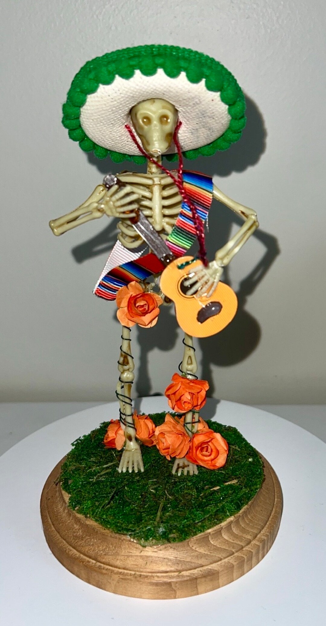 Mexican Skeleton Mariachi Gothic Skull Decoration Goth Dia De Los ...