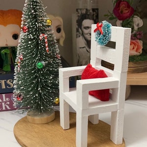 Christmas in Heaven Empty Chair Memorial Sympathy Gift Ornament and ...