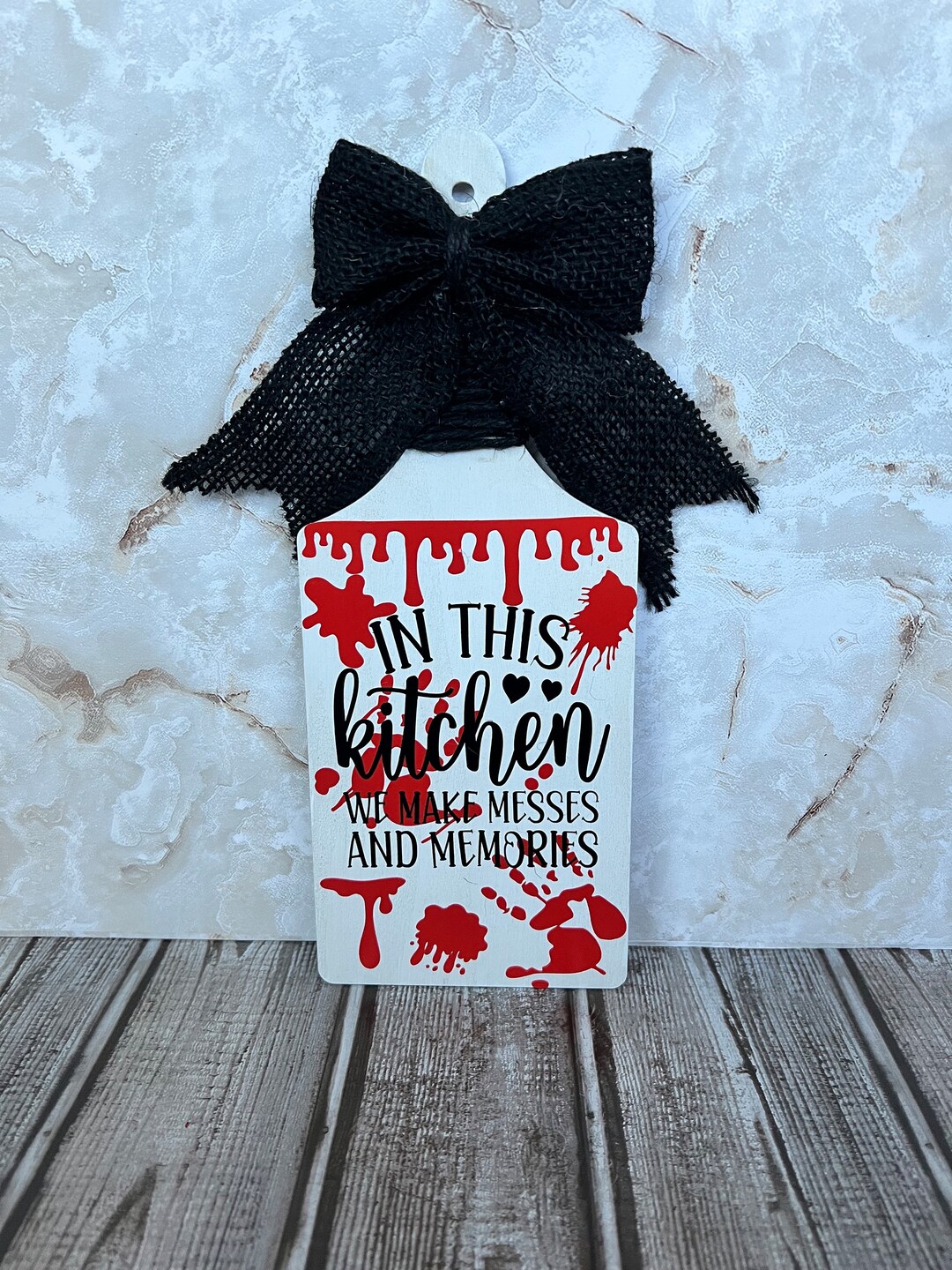 Mini Tier Tray Kitchen Decoration Wall Decor Decorated Gift Bloody ...