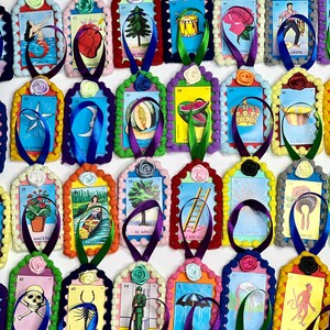 Loteria Ornaments Party Favors Mexican Bingo Party Gift - Etsy