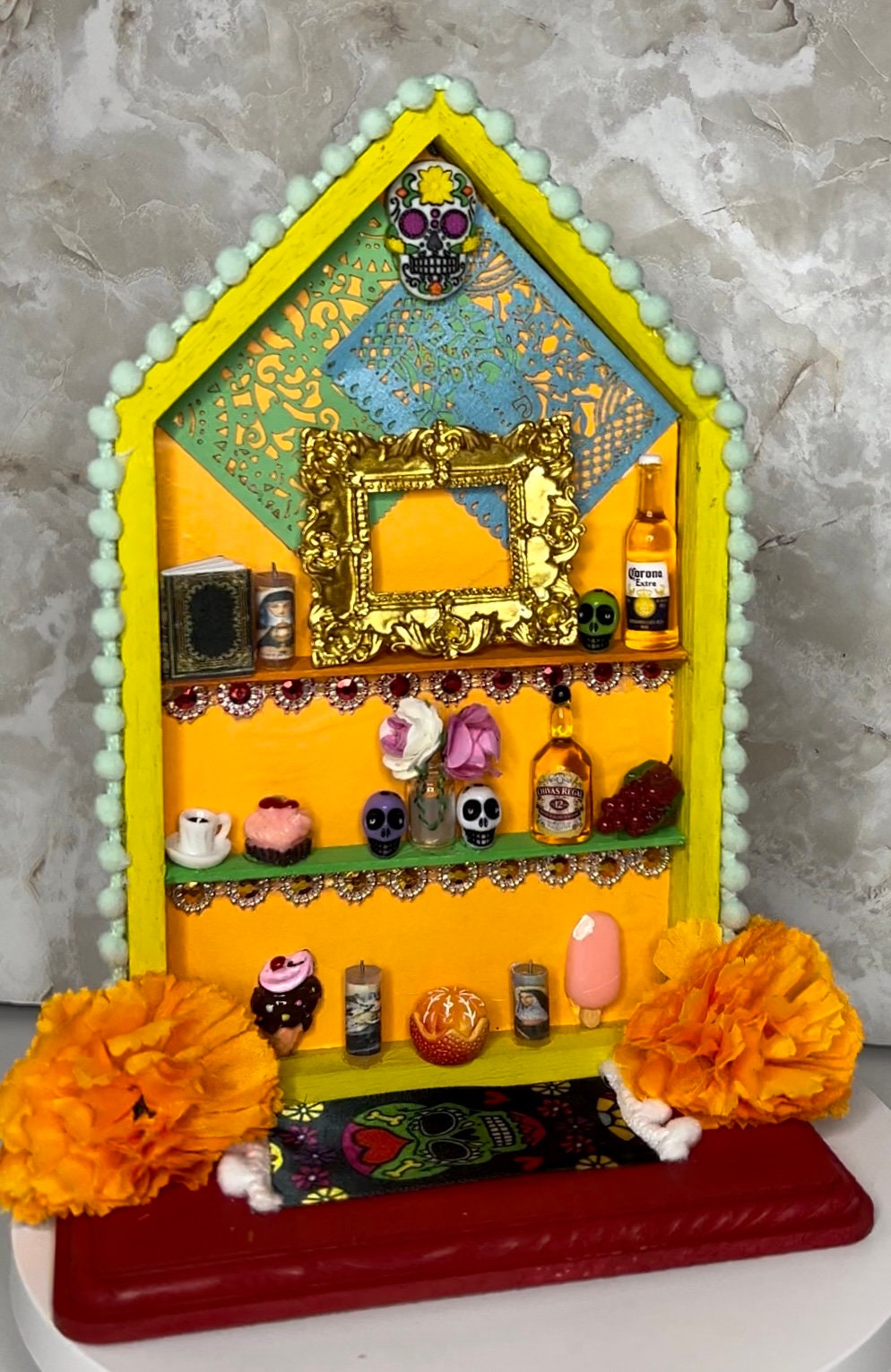 Coco the Book of Life Day of the Dead Dia De Los Muertos Nicho Ofrenda ...