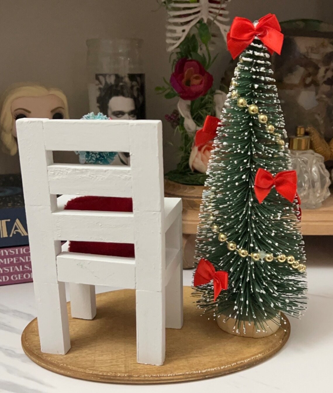 Christmas in Heaven Empty Chair Memorial Sympathy Gift Ornament and ...