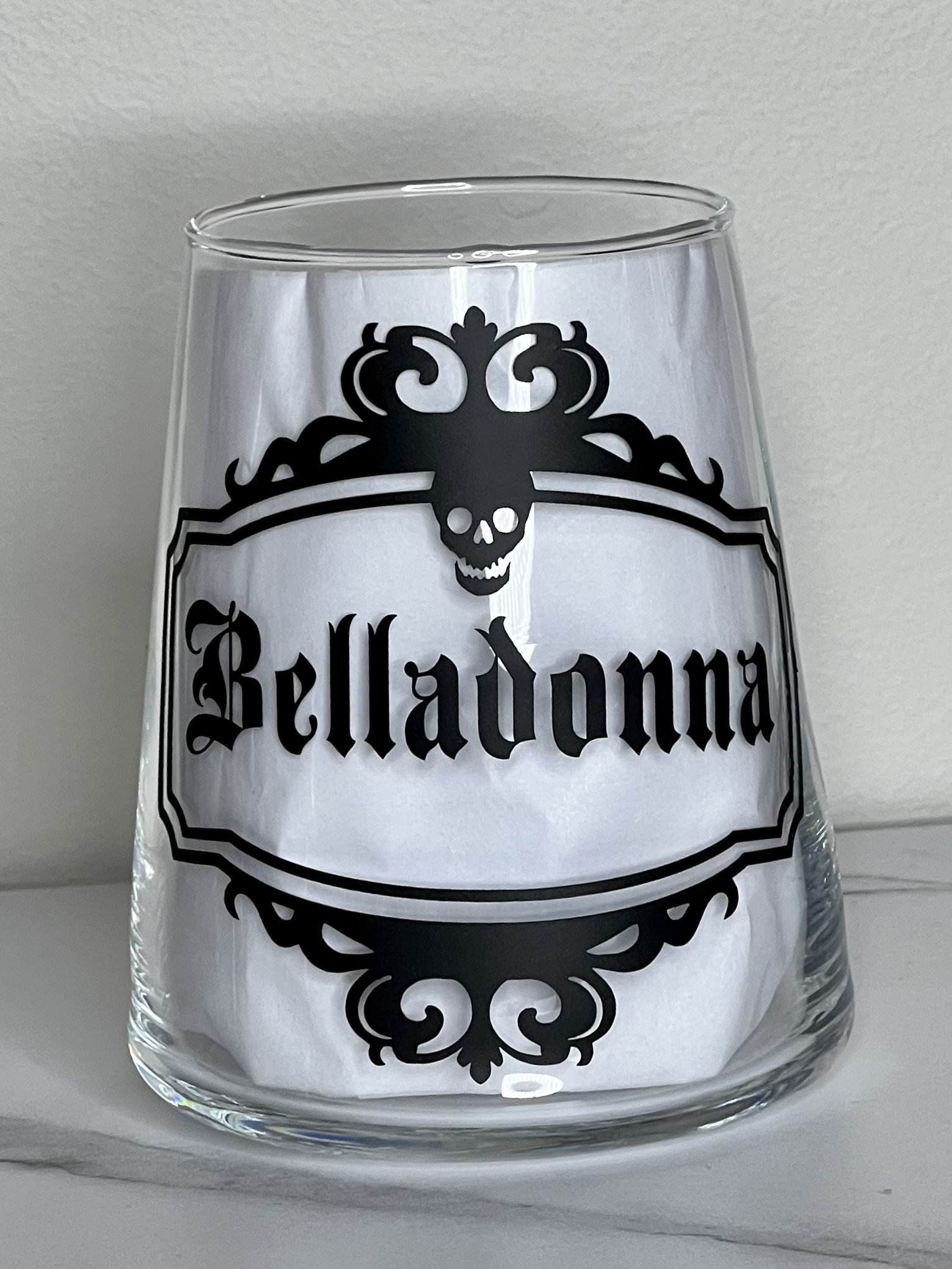 Pick Your Poison Vinyl Barware Drink Wine Glasses - Etsy