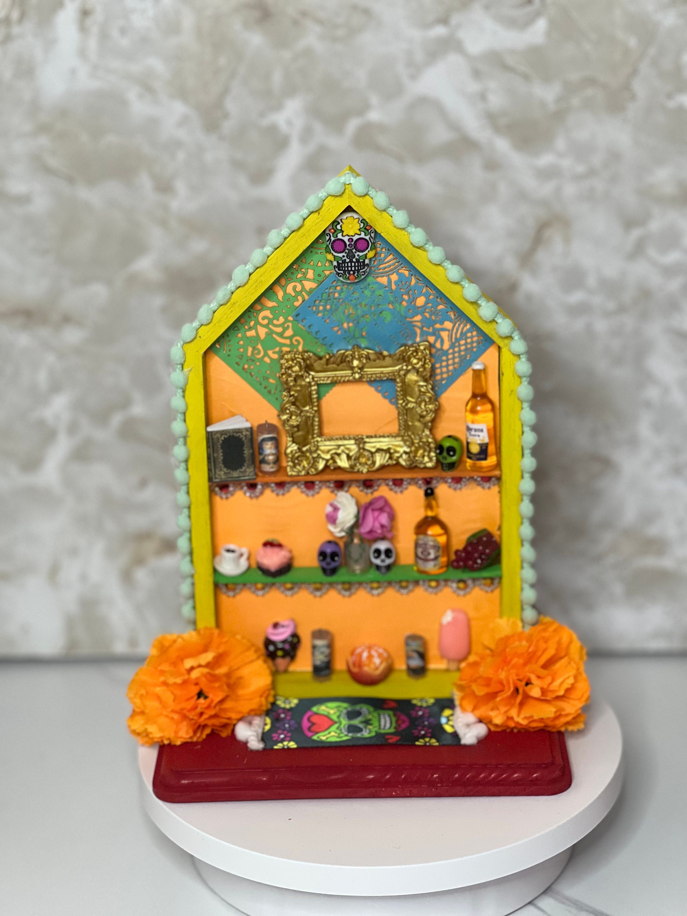 Coco the Book of Life Day of the Dead Dia De Los Muertos Nicho Ofrenda ...