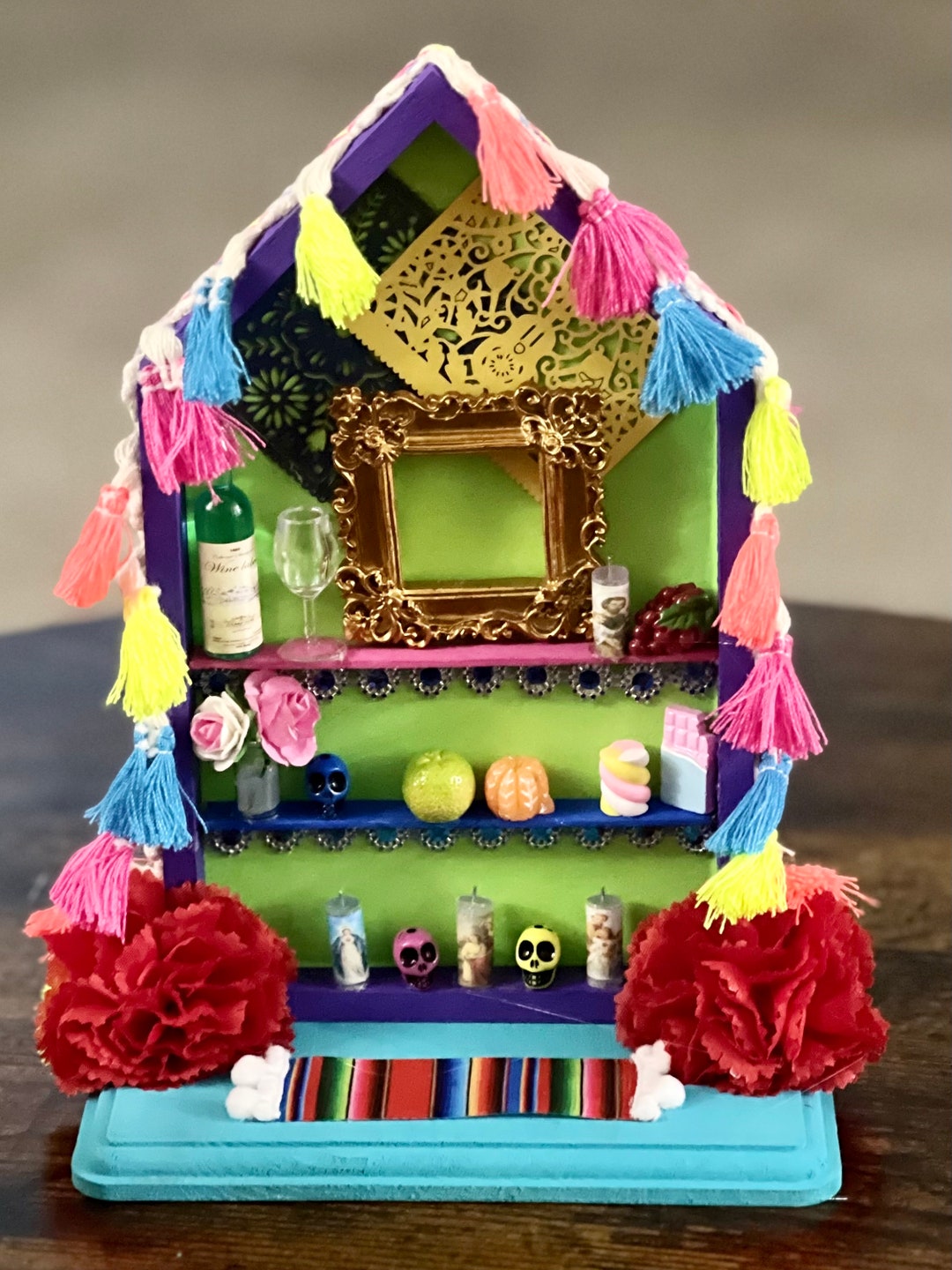 Coco the Book of Life Day of the Dead Dia De Los Muertos Nicho Ofrenda ...