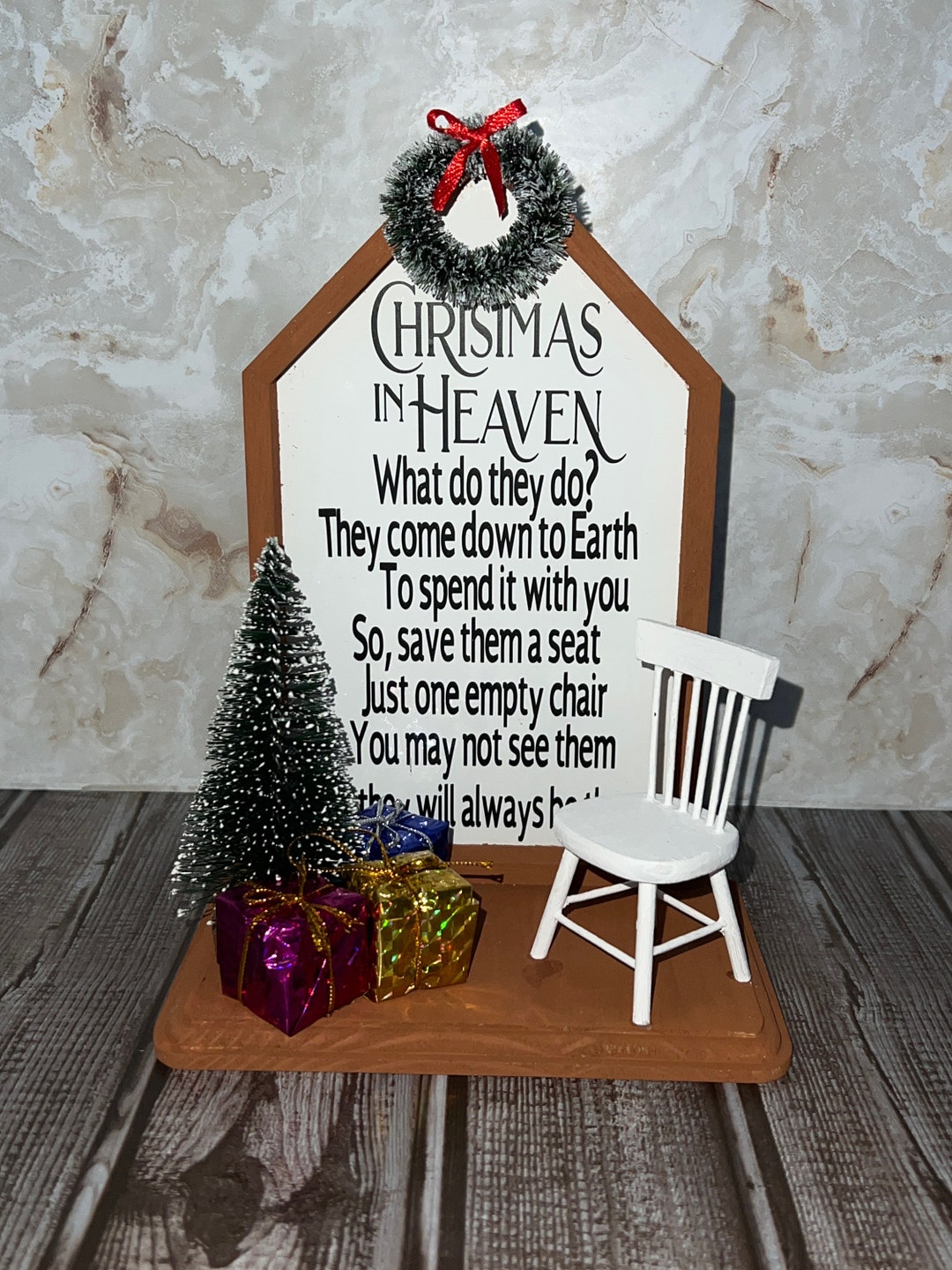 Christmas in Heaven, Gift, Family Loved One Decoration, Sympathy ...