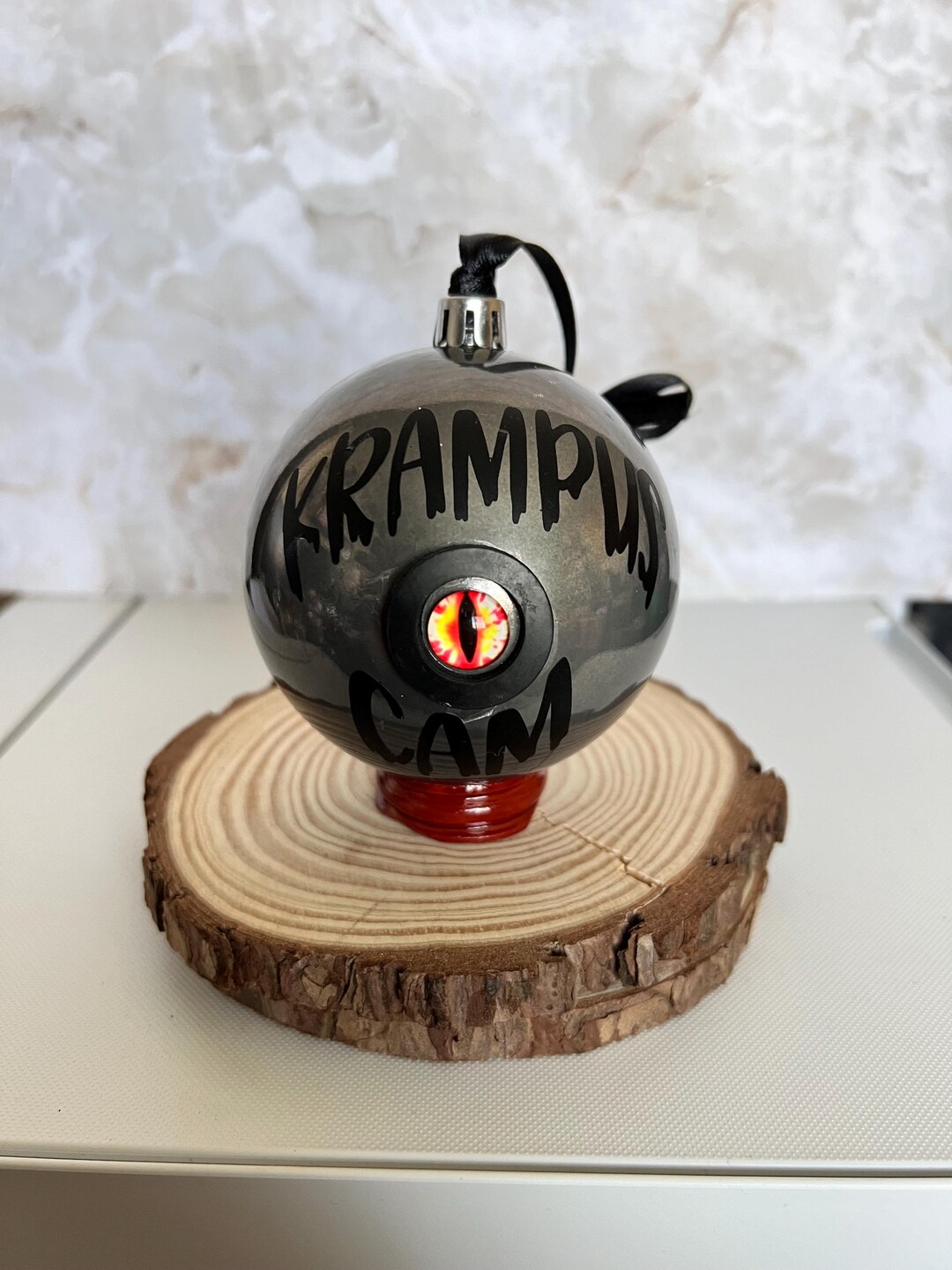 Krampus Cam Goth Holiday Gothmas Christmas Tree Ornament Gothic Decor ...